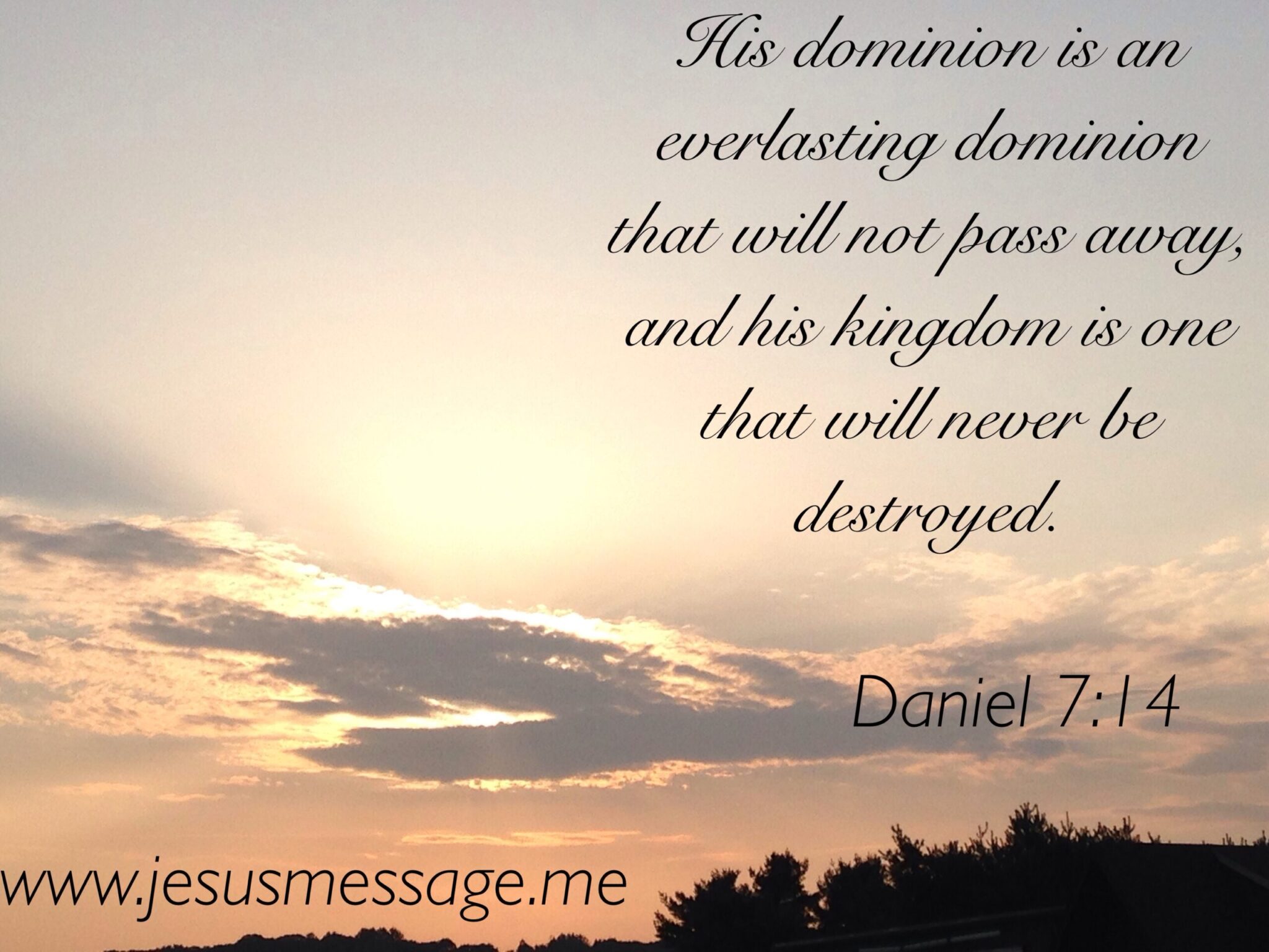 Daniel‬ ‭7:14‬ - Daily Devotional In Christ