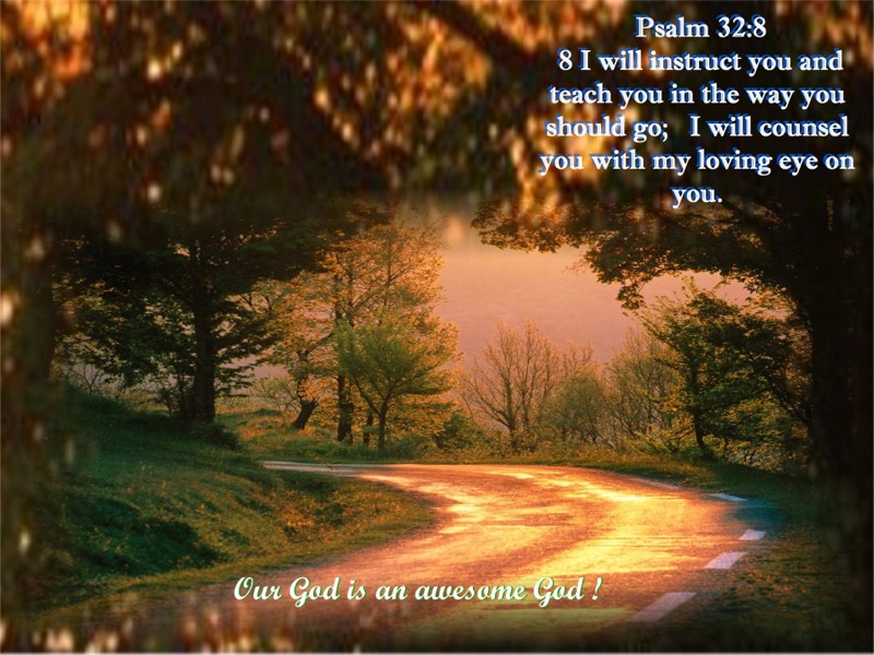 RELAX AND LET GOD LEAD YOU Through This Day PSALM 32 8 PSALM 119