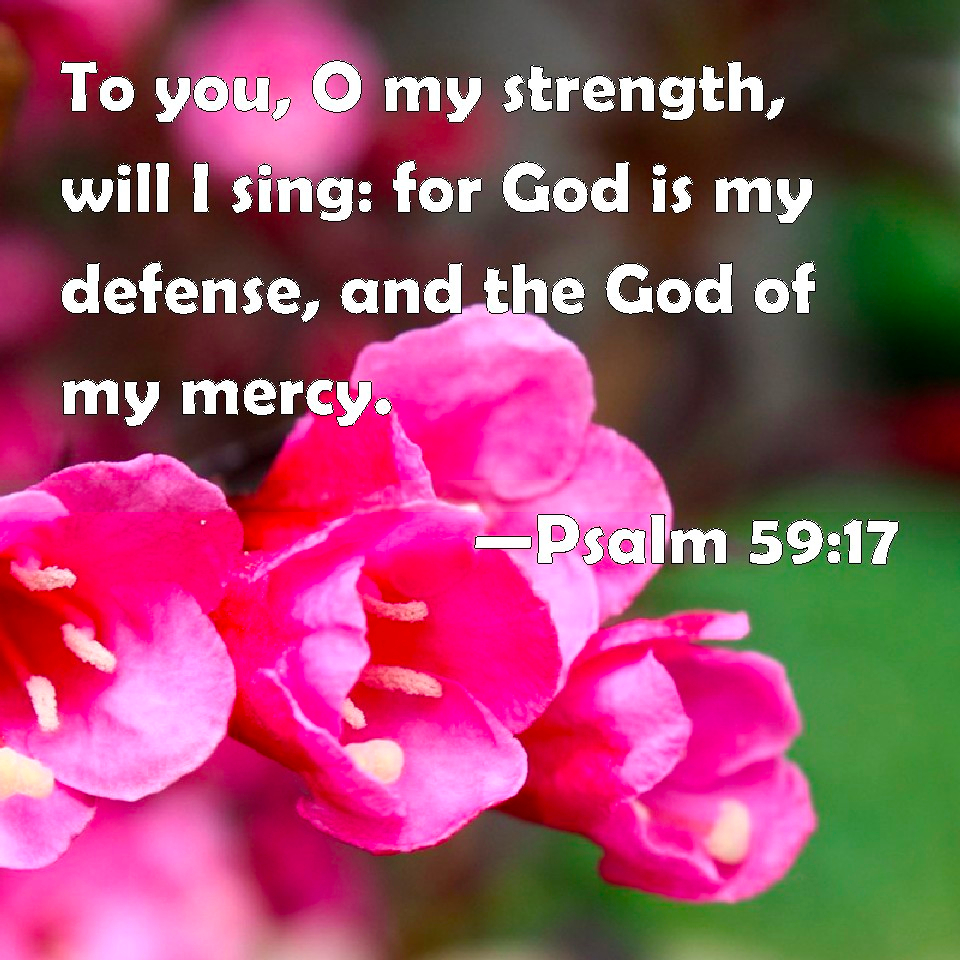 Psalms 59 17 Daily Devotional In Christ