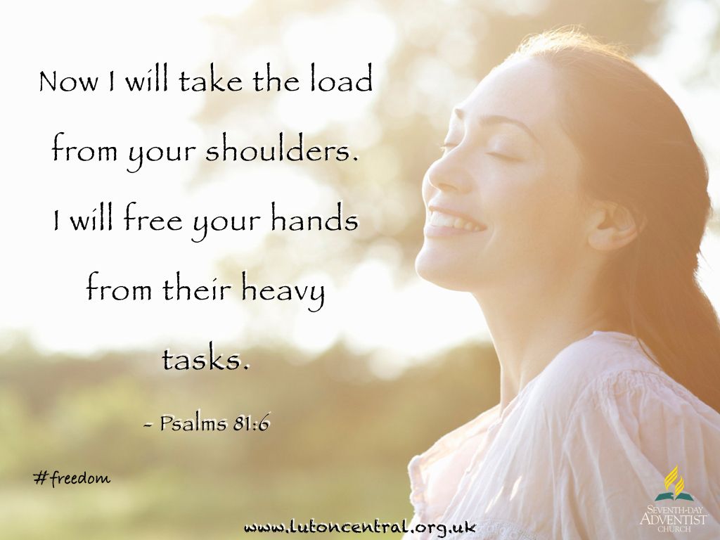 Psalms 81 6 Daily Devotional In Christ